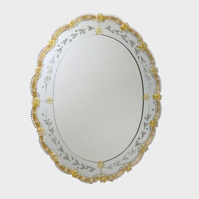 Medea Venetian Murano Mirror Sogni Di Cristallo®
