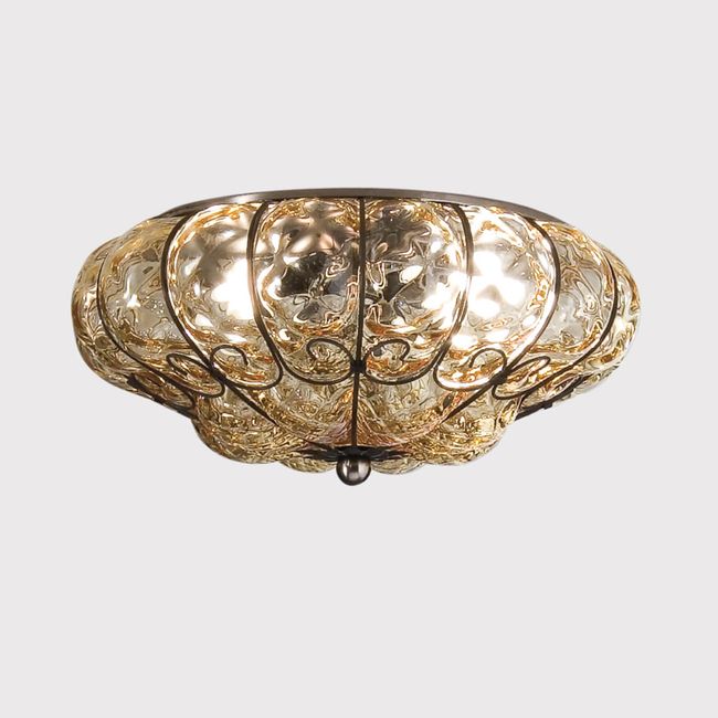 Crown - Ceiling Lamp Murano Glass Ceiling Lamp Sogni Di Cristallo®