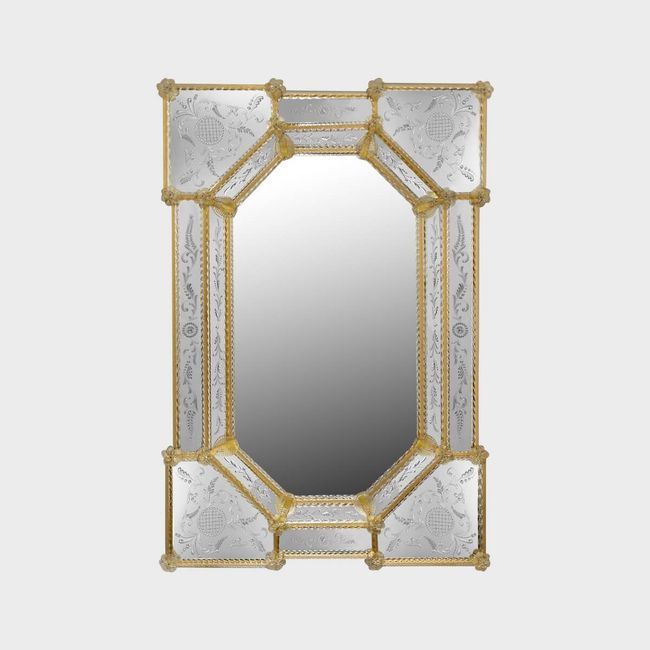 Magnifico Venetian Murano Mirror Sogni Di Cristallo®